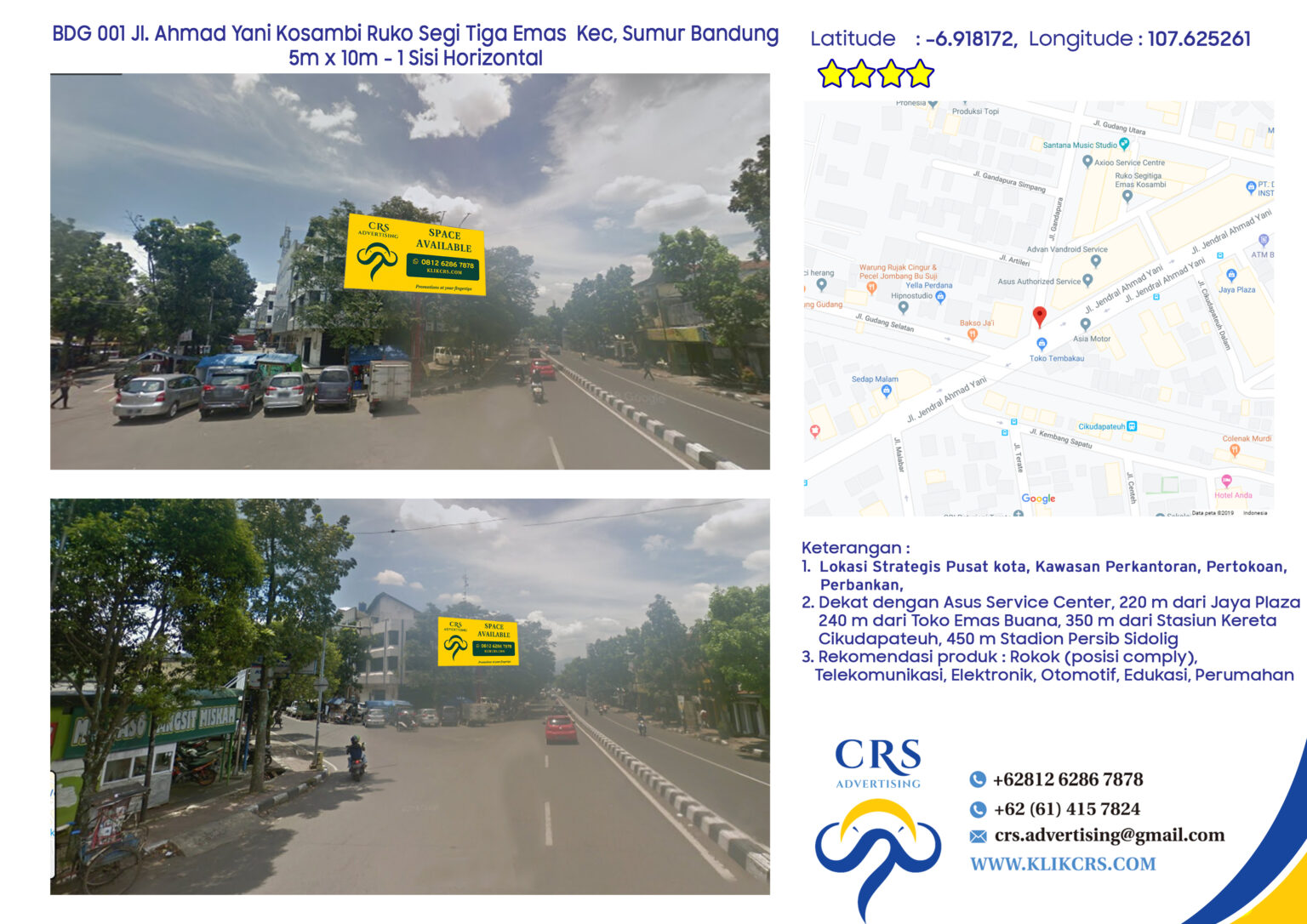 13 Billboard Terbaik di Bandung - CRS Advertising